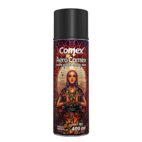 Esmalte en Aerosol Negro Edición Especial | Comex